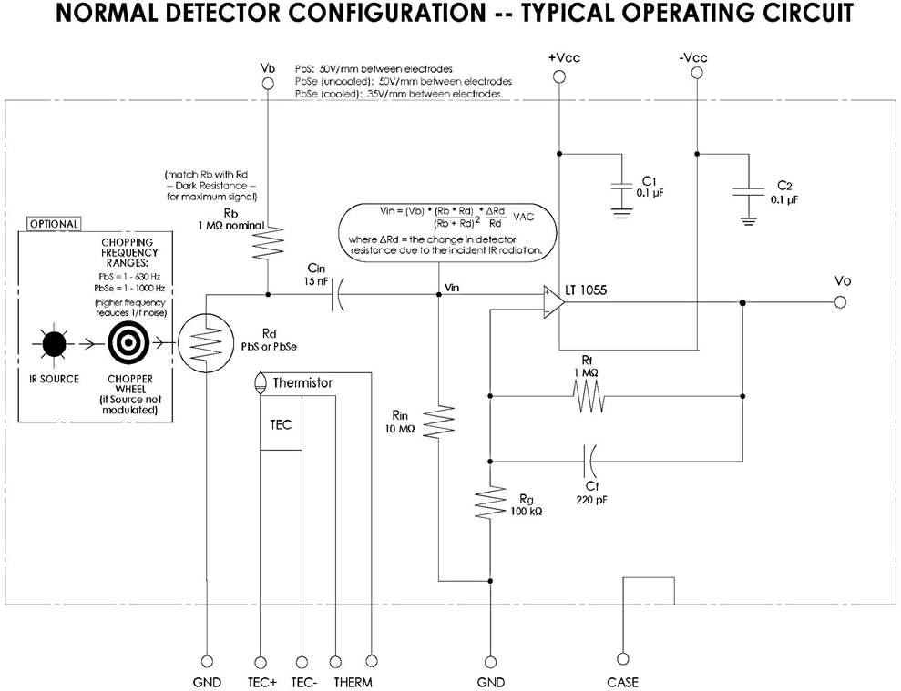 Example Bias Circuit | Infrared Materials Inc.
